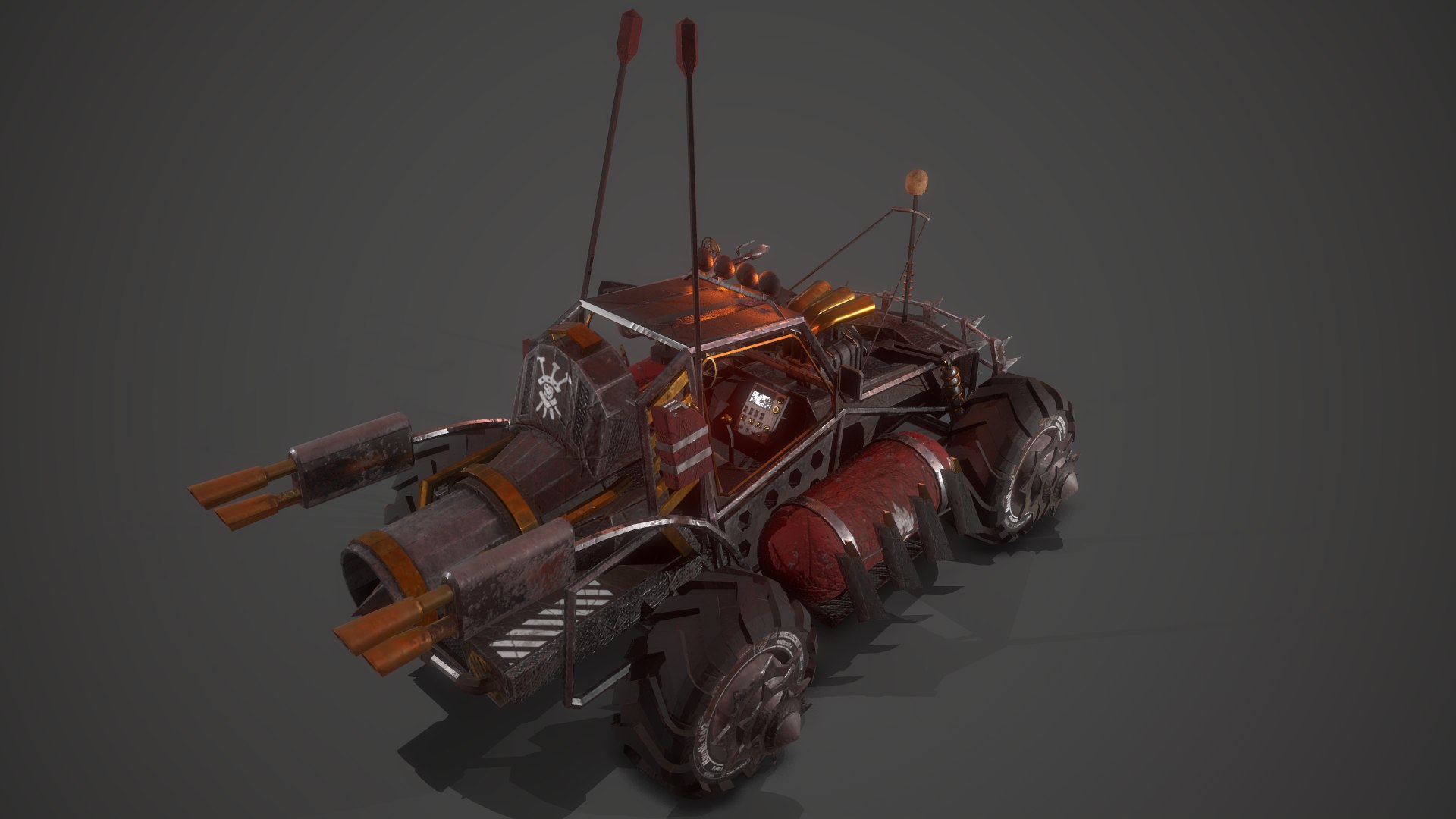 Battle Buggy 3D - TurboSquid 1606253
