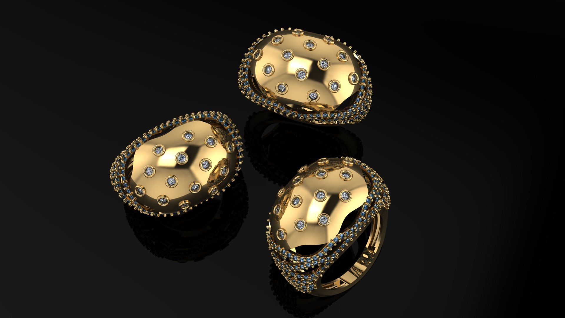 3D Model Gold Ring - TurboSquid 1696637