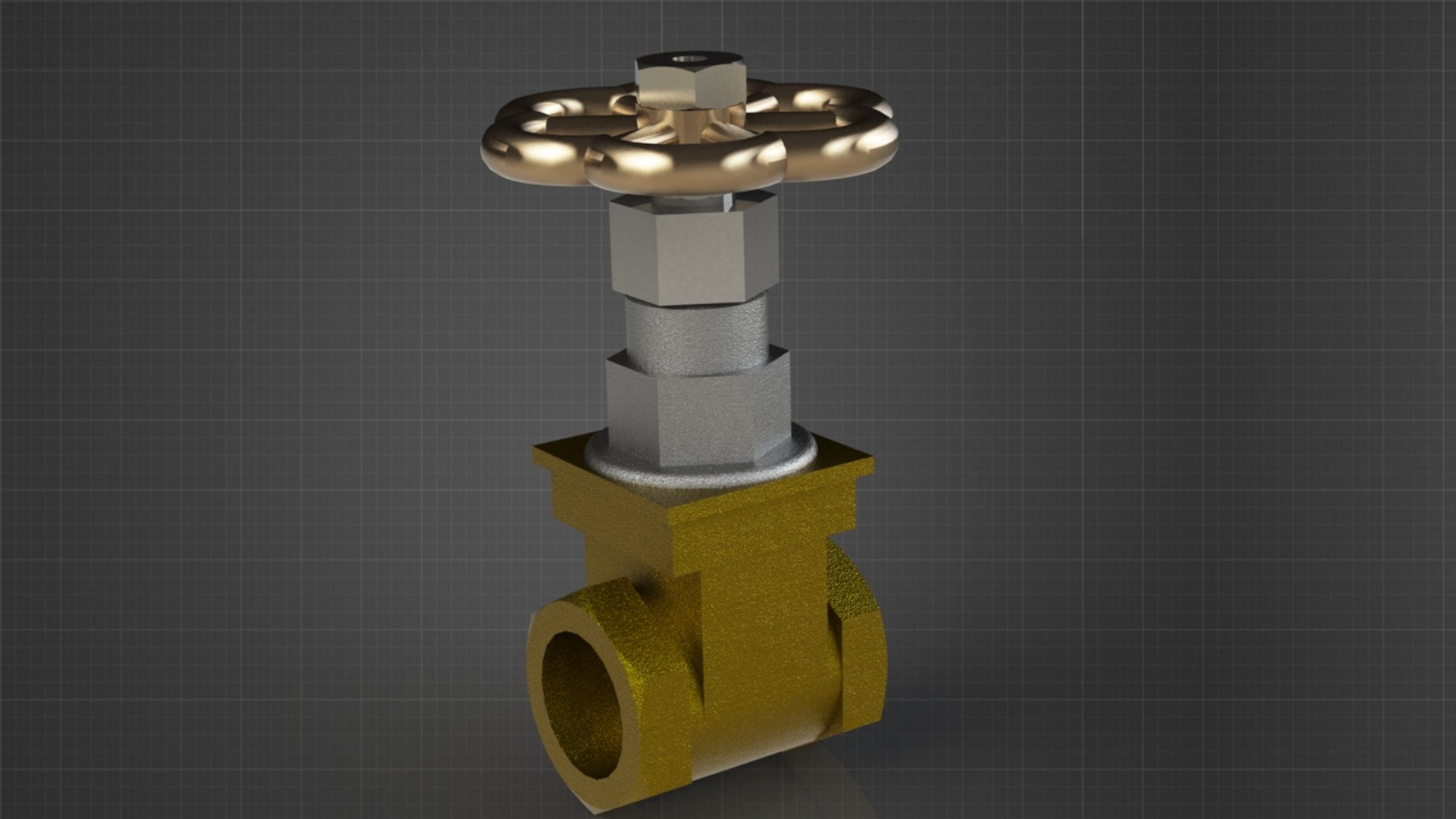 Free Gate Valve Model - TurboSquid 1659985