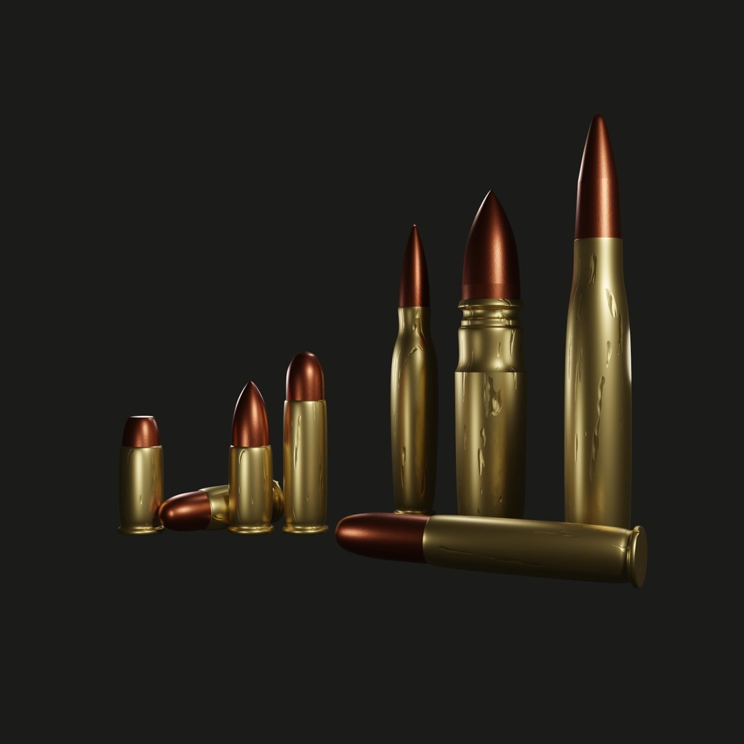 Bullet 3D model - TurboSquid 1780783