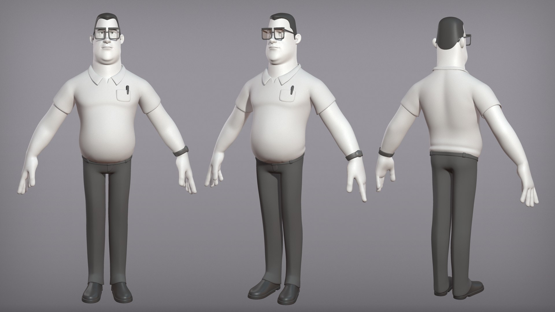 Character Clothes 3D Model - TurboSquid 1598087