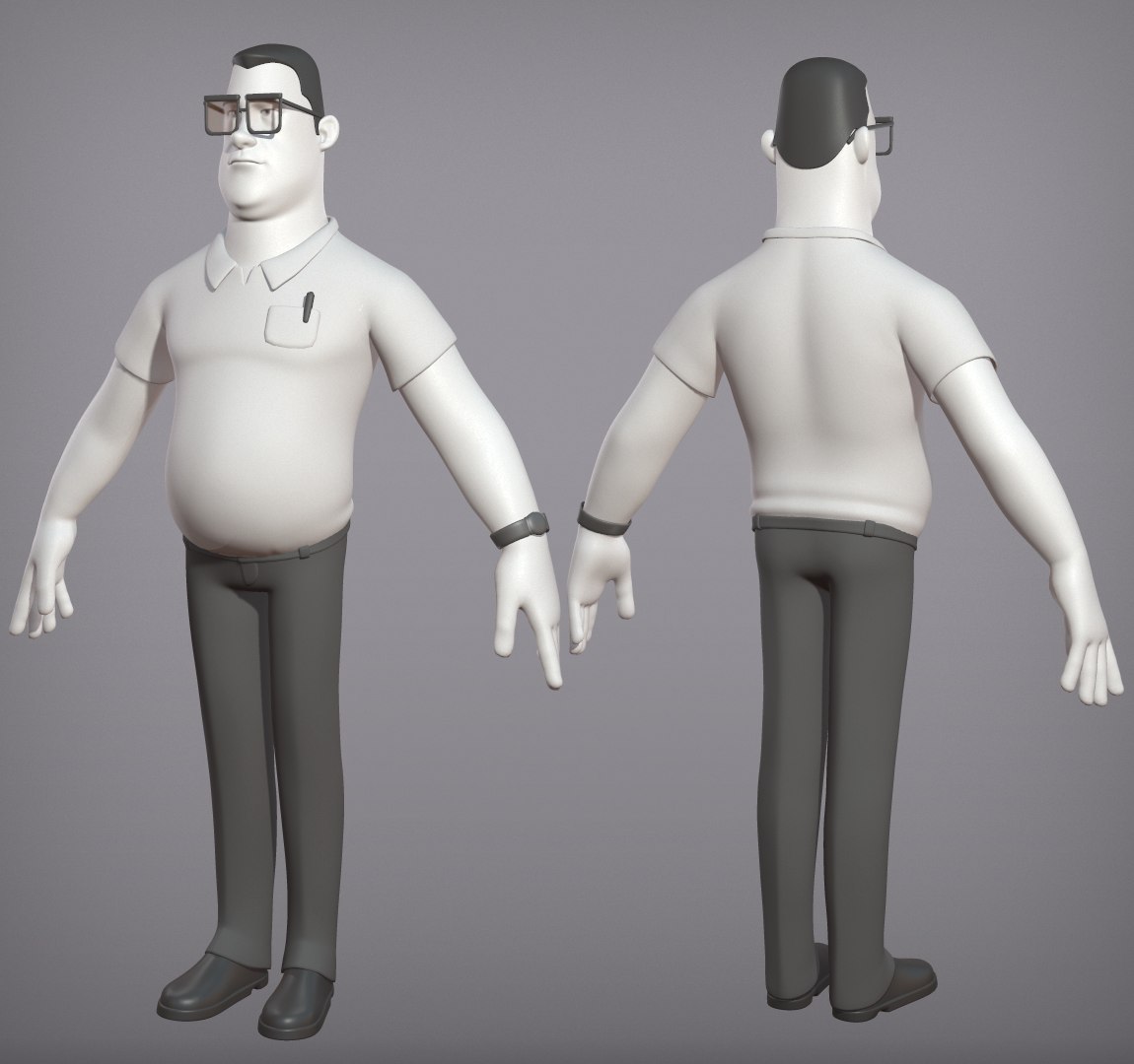 Character Clothes 3D Model - TurboSquid 1598087