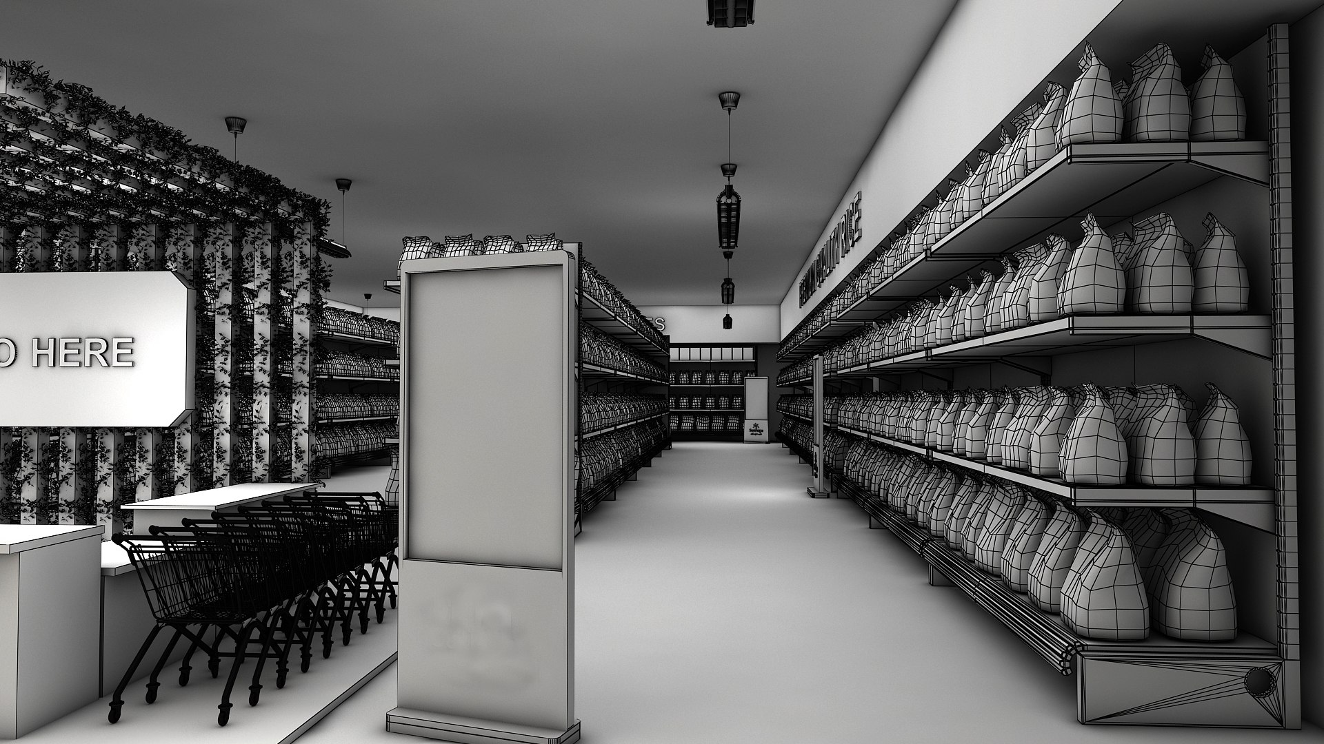 Mart shopping Model 3D - TurboSquid 2063069