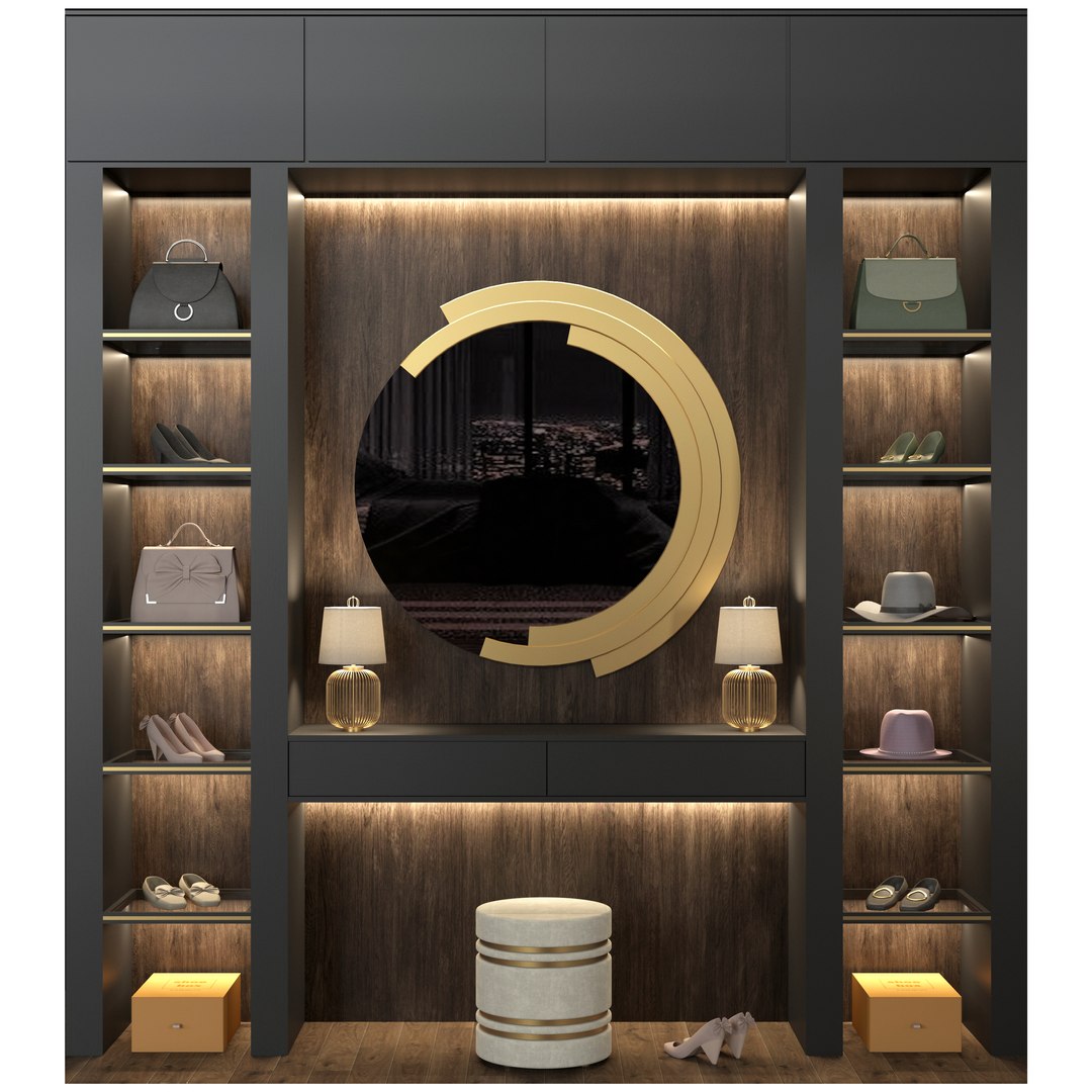 3D closet model - TurboSquid 1699538