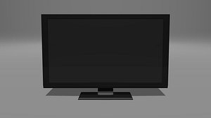 Flatscreen Television 3D Models for Download | TurboSquid