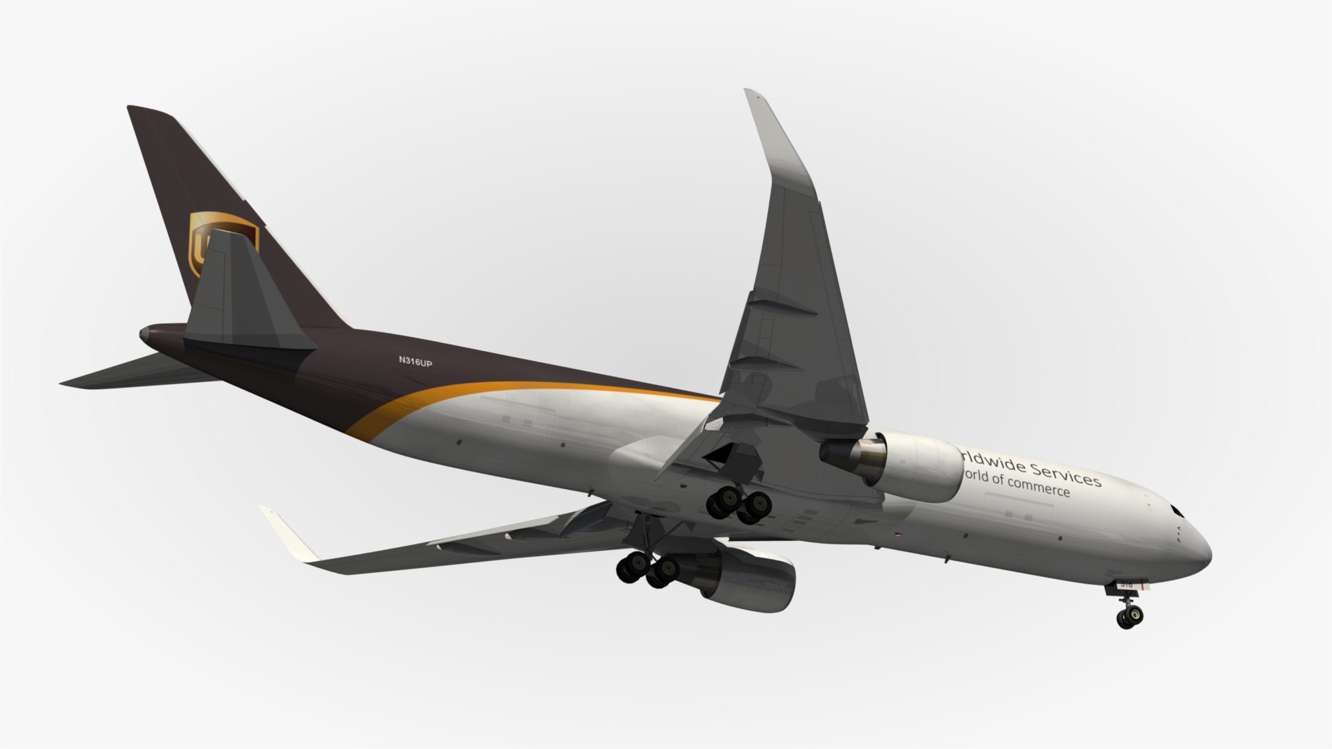 Ma Boeing 767 Ups