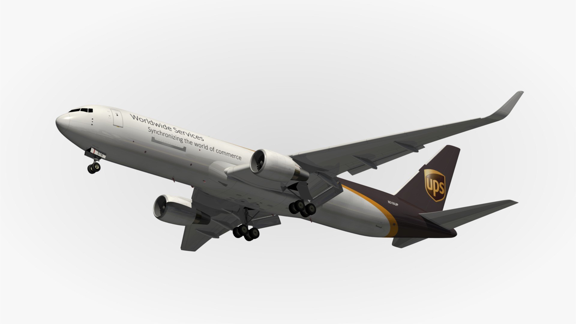 Ma Boeing 767 Ups