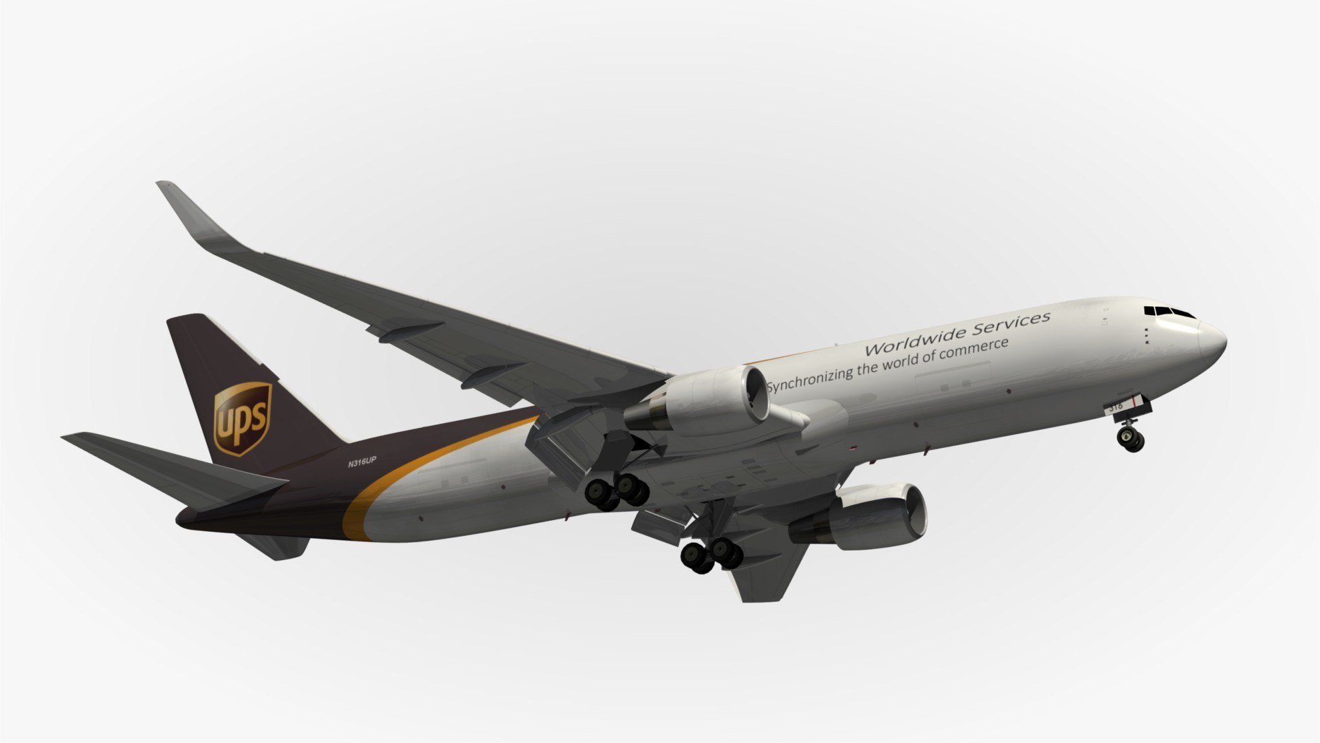 Ma Boeing 767 Ups