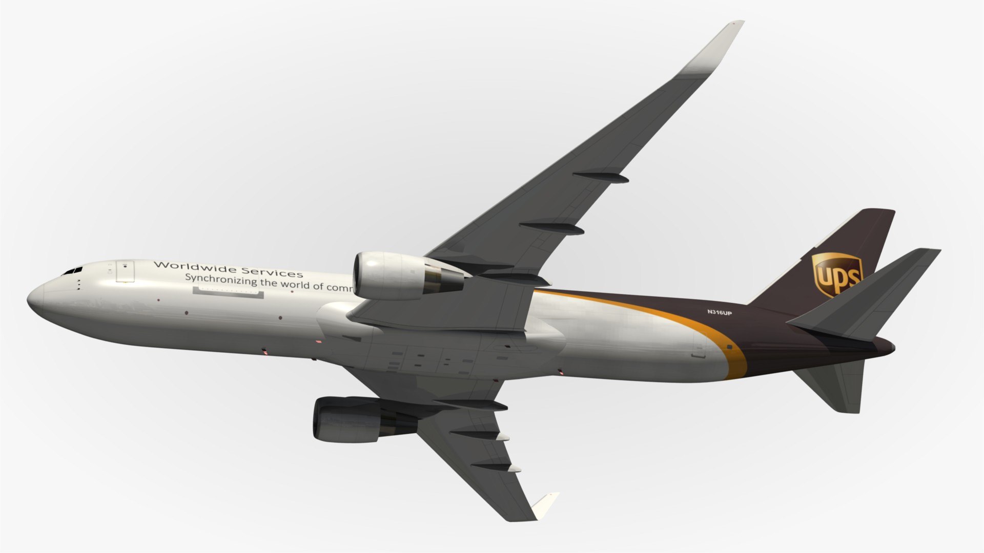 Ma Boeing 767 Ups