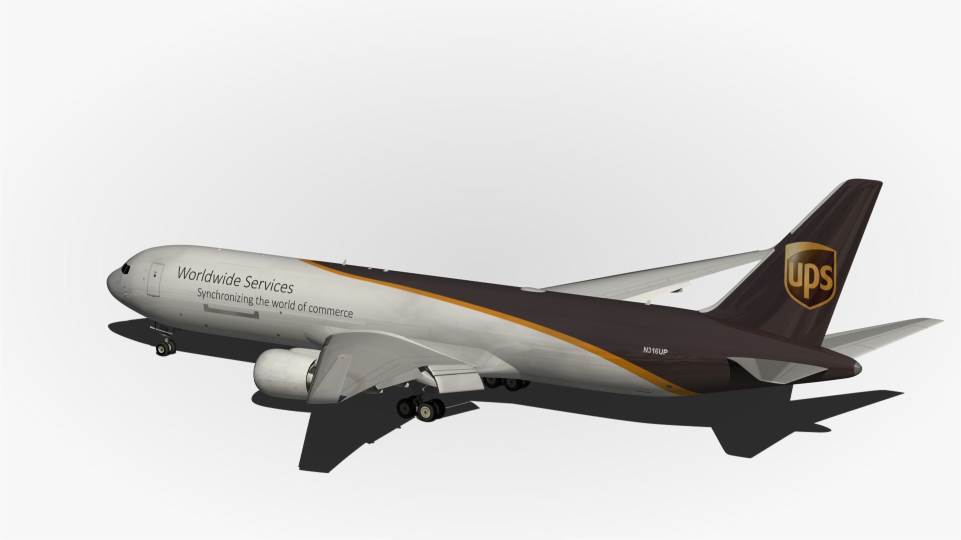 Ma Boeing 767 Ups
