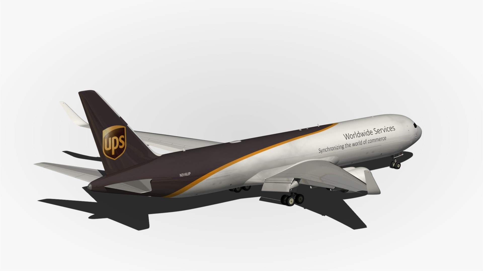 Ma Boeing 767 Ups