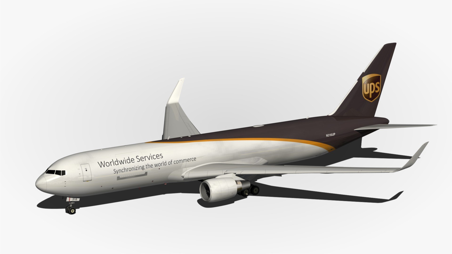 Ma Boeing 767 Ups