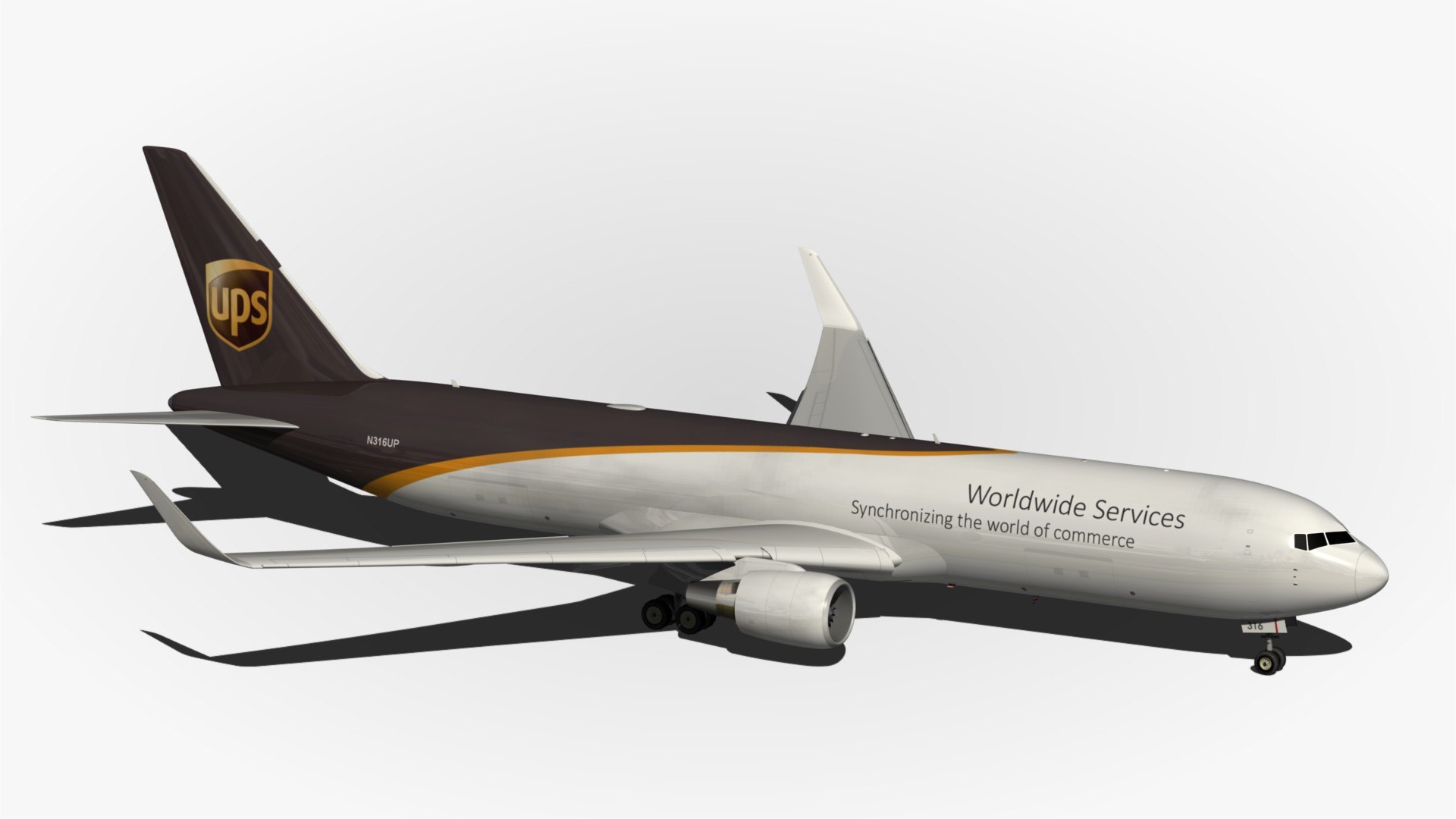 Ma Boeing 767 Ups