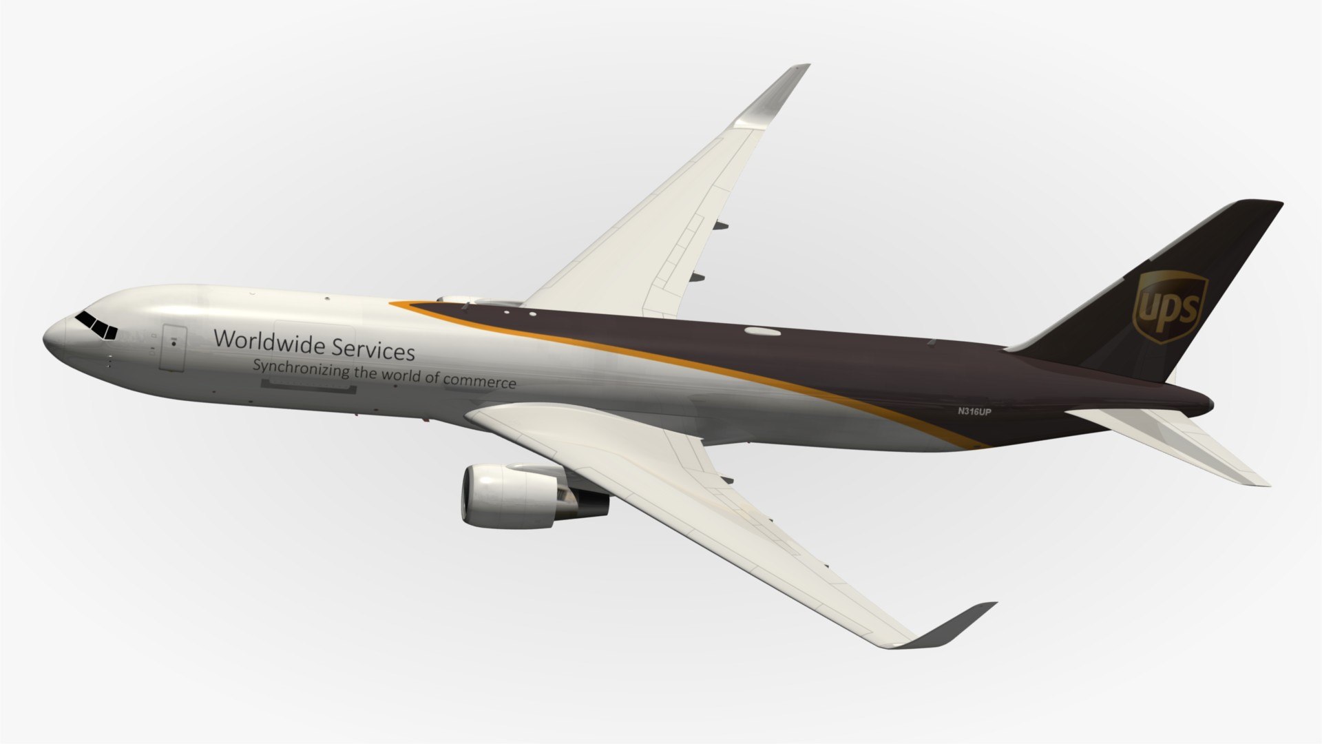Ma Boeing 767 Ups