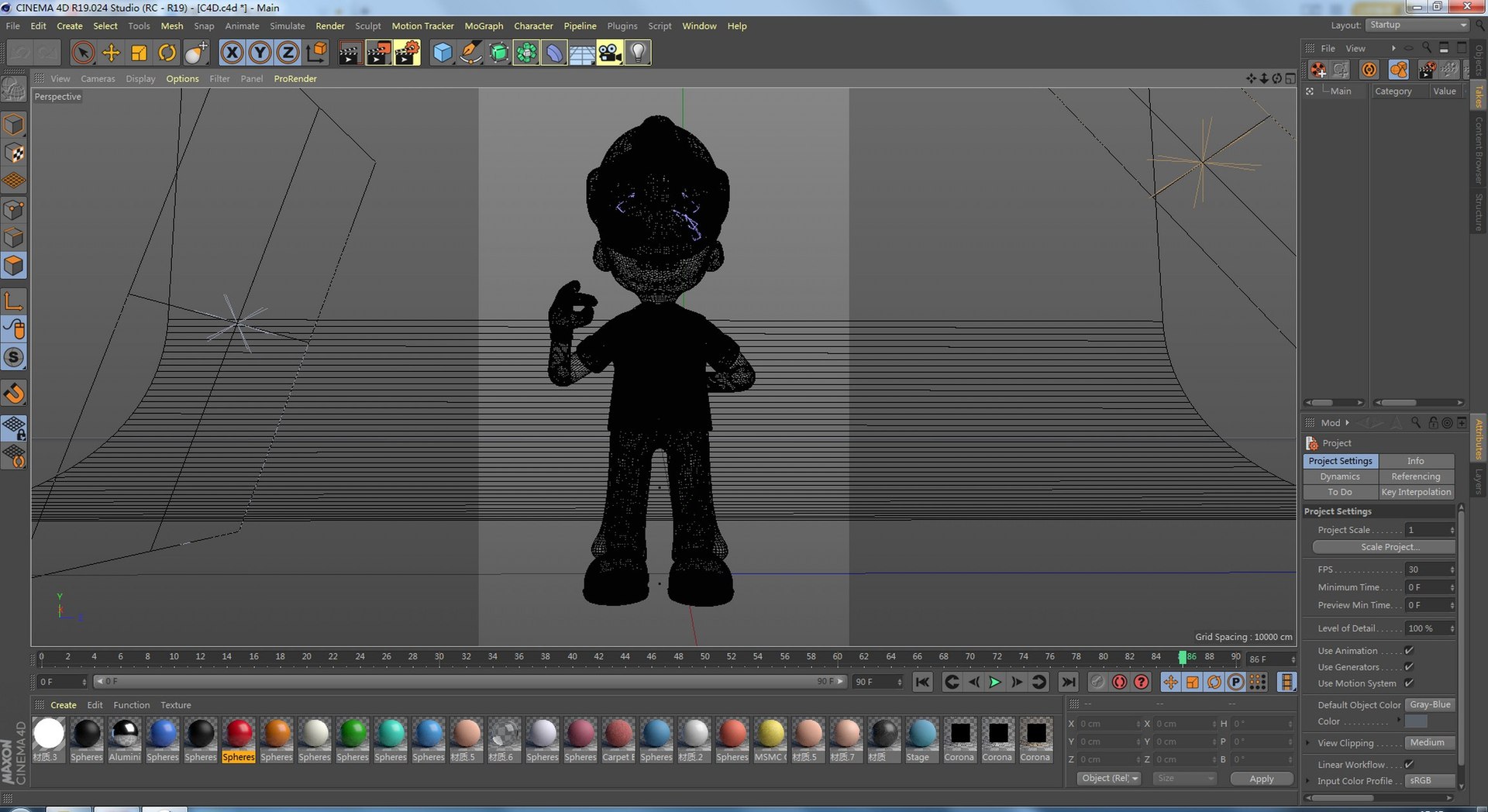 C4D Labor Day Handheld 3D model - TurboSquid 2105003