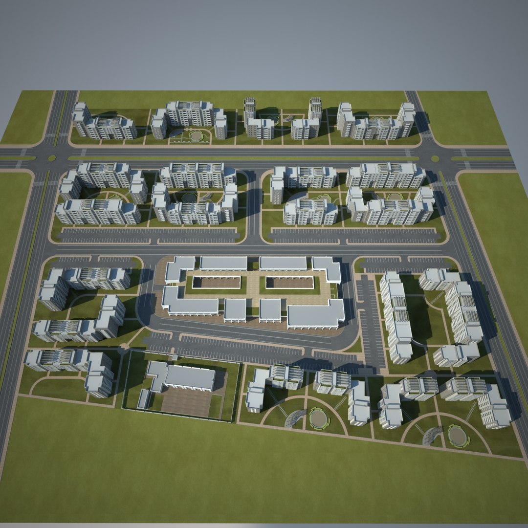 3d Residential Community