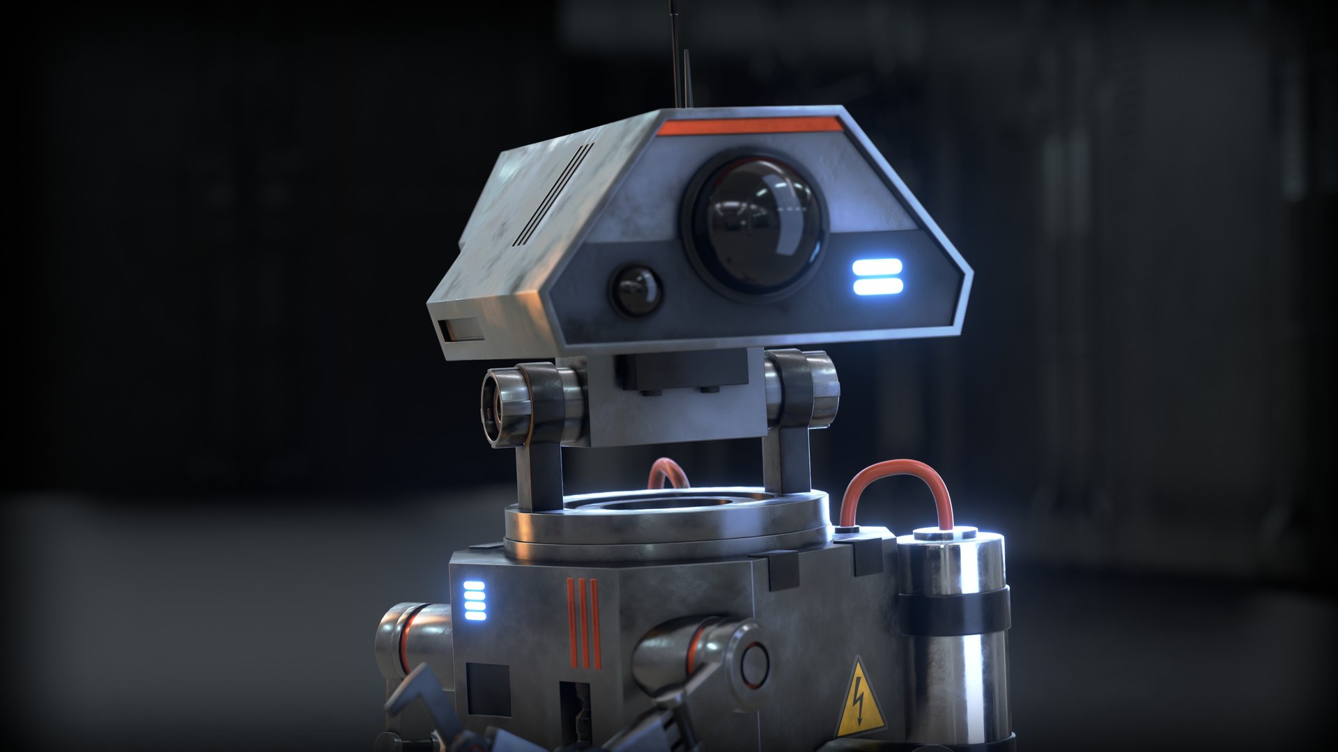 3D Sci-Fi Worker Robot - TurboSquid 1835393