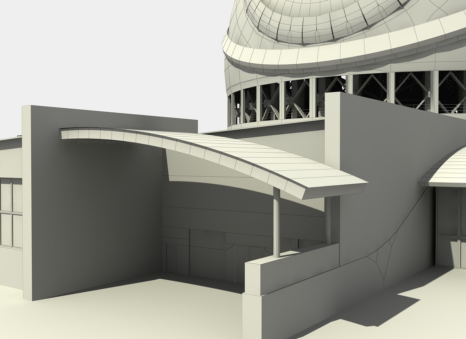 Tmt Radio Telescope 3D Model - TurboSquid 1334567