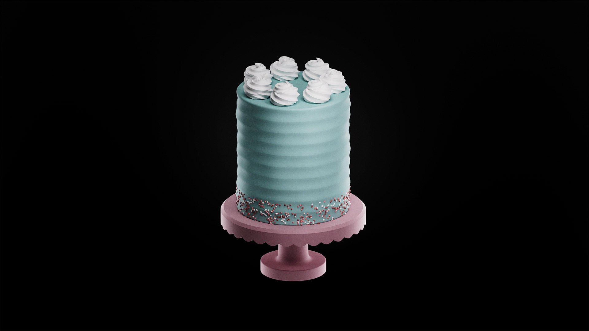Modern Cake 3D model - TurboSquid 2123925