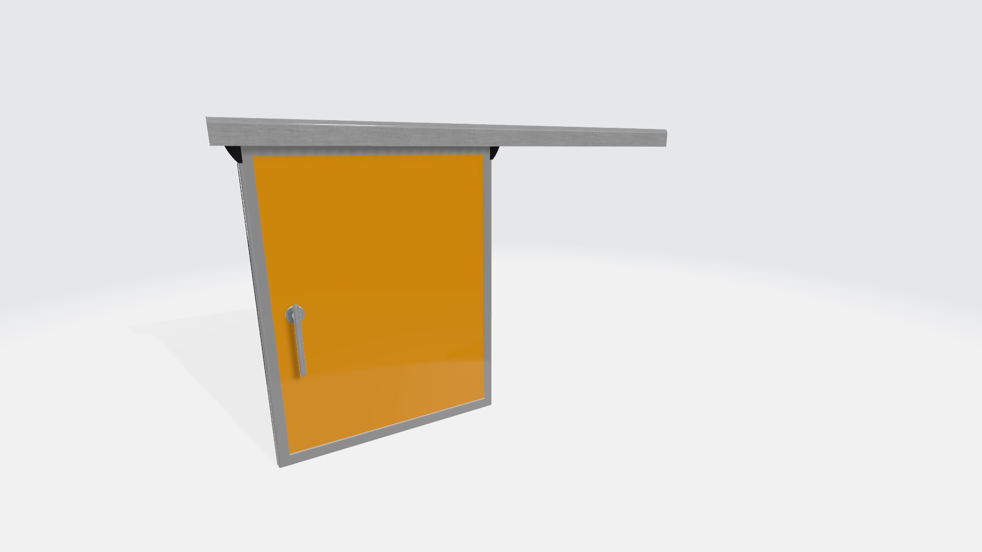 3D Sliding Door For Cold Room Chiller Or Freezer SKPOBJ3DS - TurboSquid ...