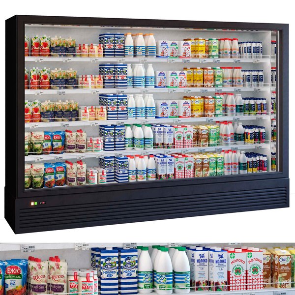 Real supermarket 3D model - TurboSquid 1530496