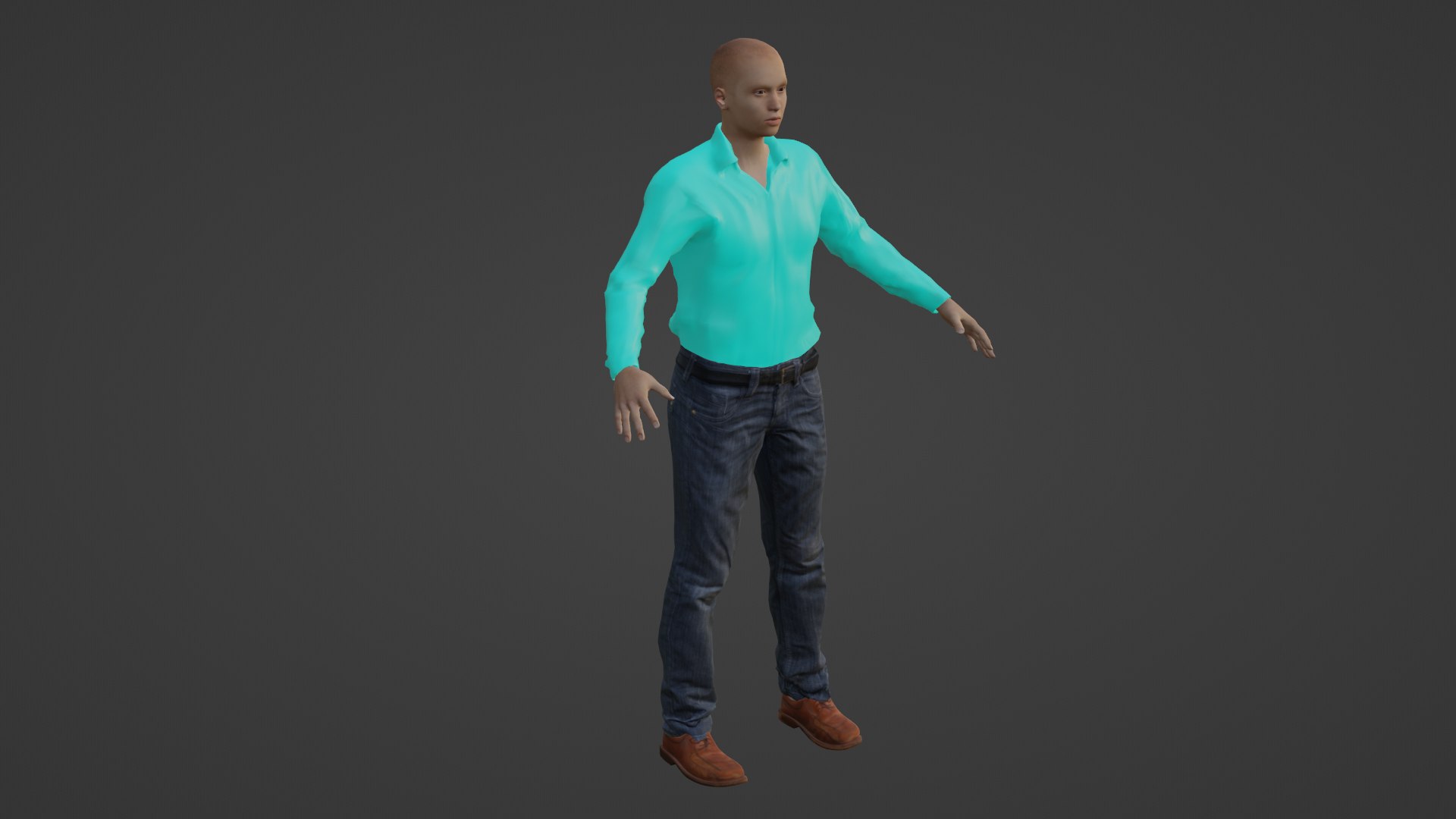 3D Man Unity Unreal model - TurboSquid 1828501