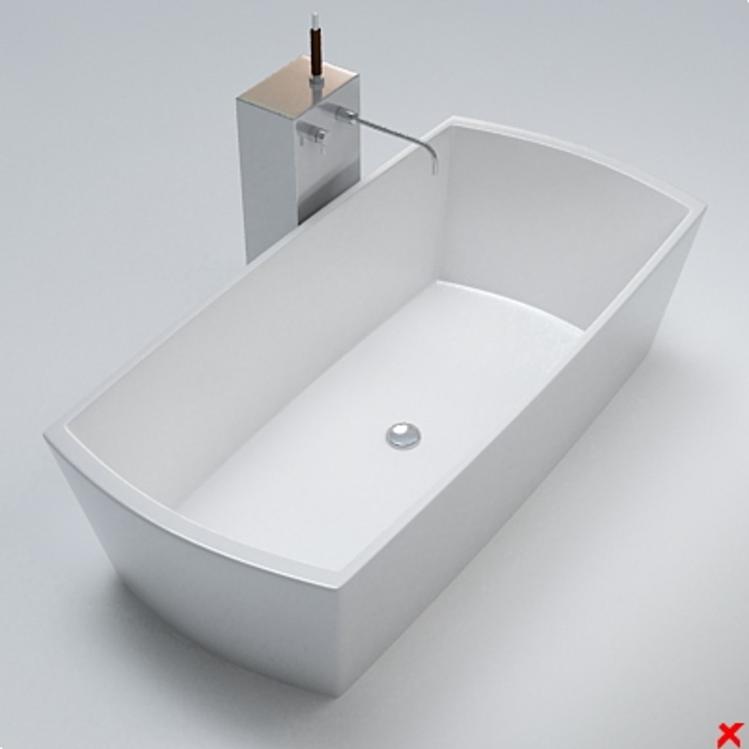 3d bath model