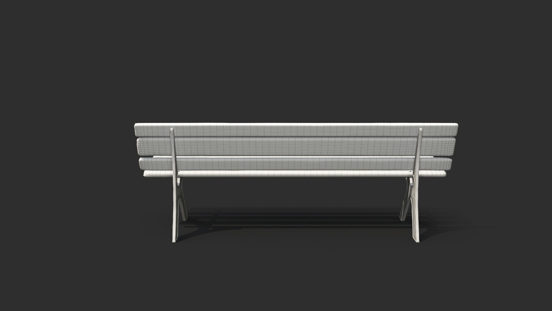 Park Bench 3D Model - TurboSquid 1929814