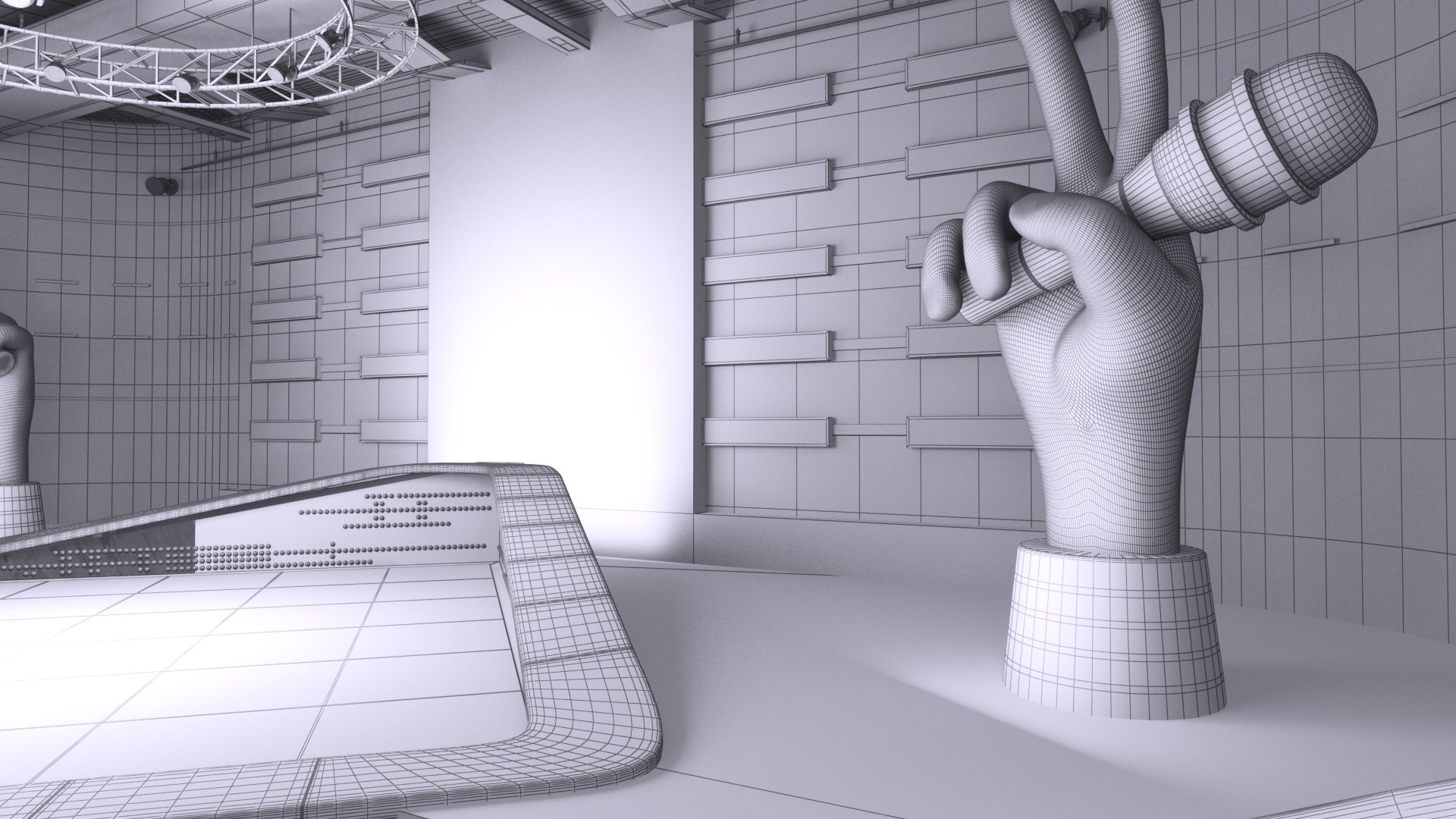 3D The Voice Tv Studio Model - TurboSquid 1721222