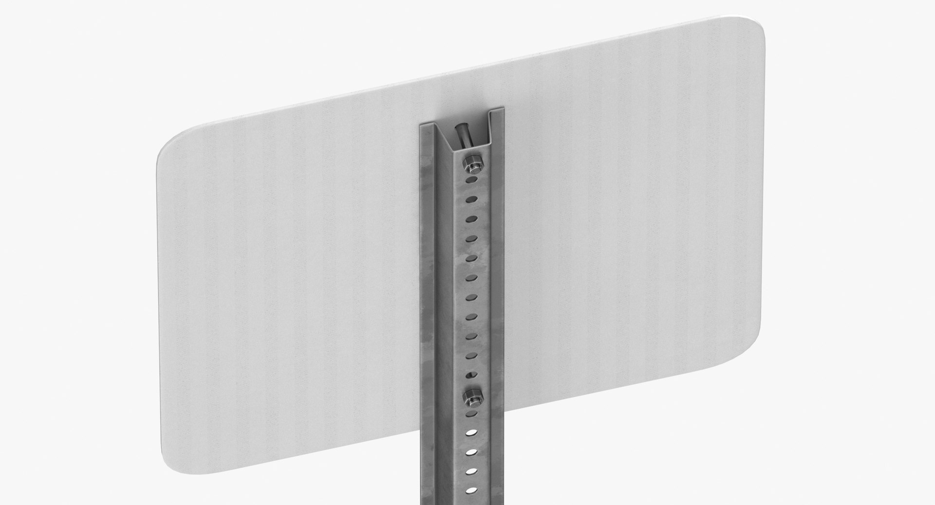 3D Square Street Signs Cylinder Square And U Shape Model - TurboSquid ...