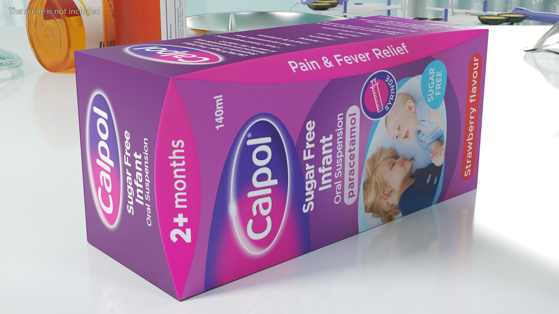 Infant Calpol Medication Ready To Use Model - TurboSquid 2070808