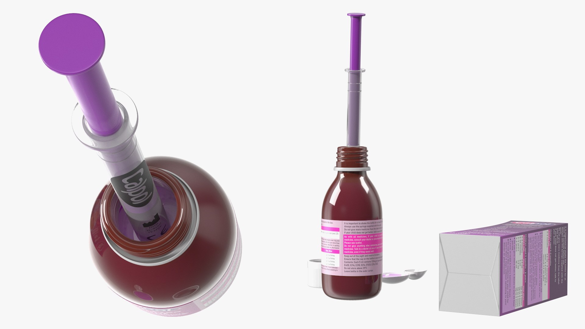 Infant Calpol Medication Ready to Use model - TurboSquid 2070808