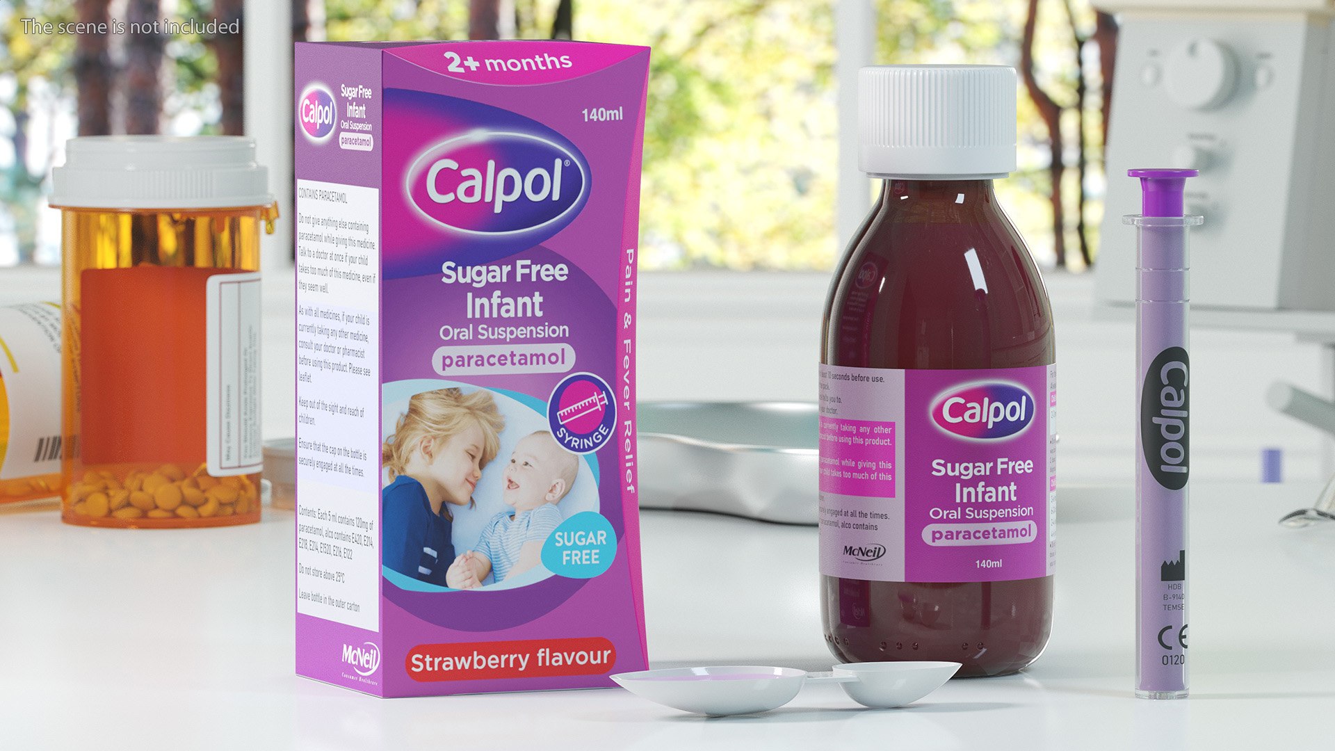 Infant Calpol Medication Ready To Use Model - TurboSquid 2070808