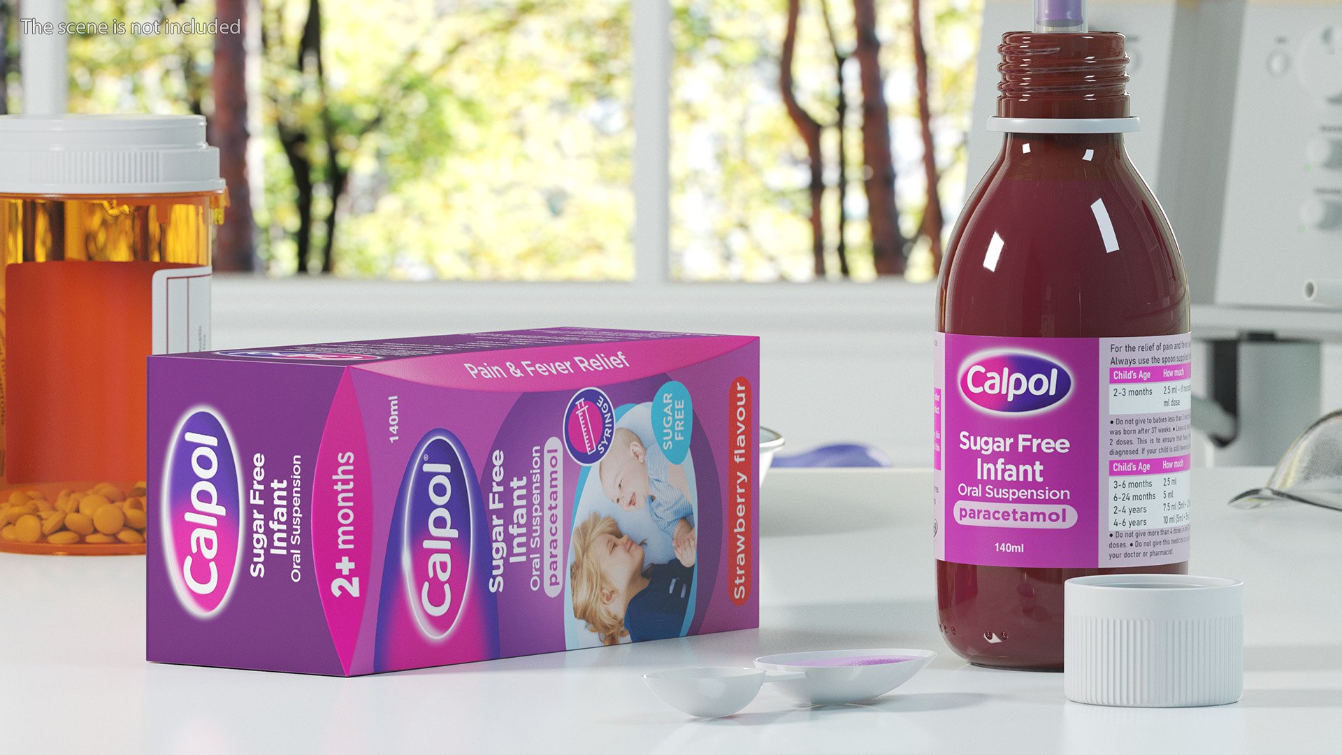 Infant Calpol Medication Ready To Use Model - TurboSquid 2070808