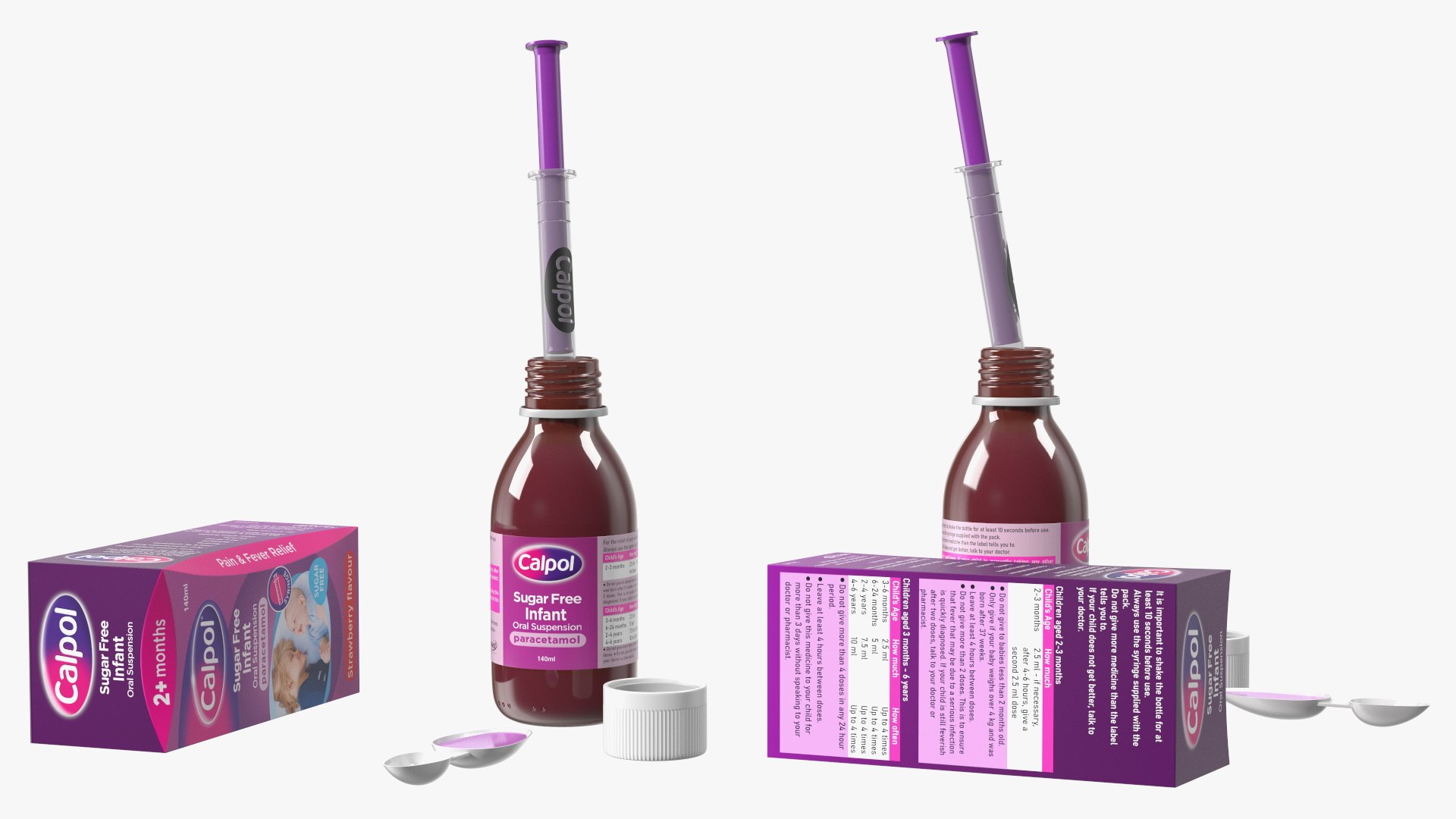 Infant Calpol Medication Ready to Use model - TurboSquid 2070808