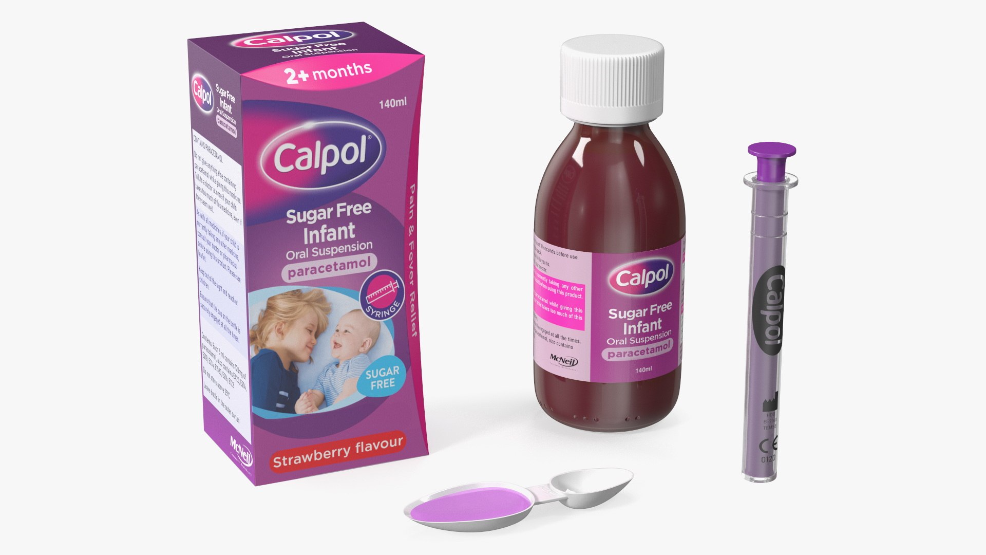 Infant Calpol Medication Ready To Use Model - TurboSquid 2070808