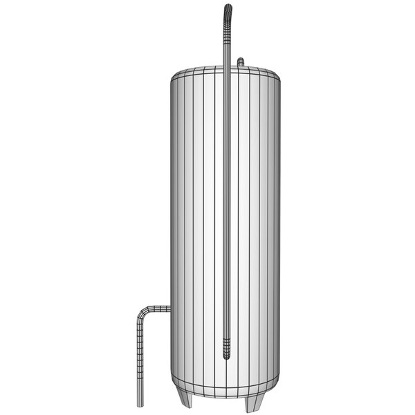3d water heater model