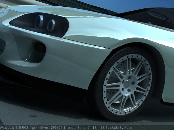 toyota supra 3d model