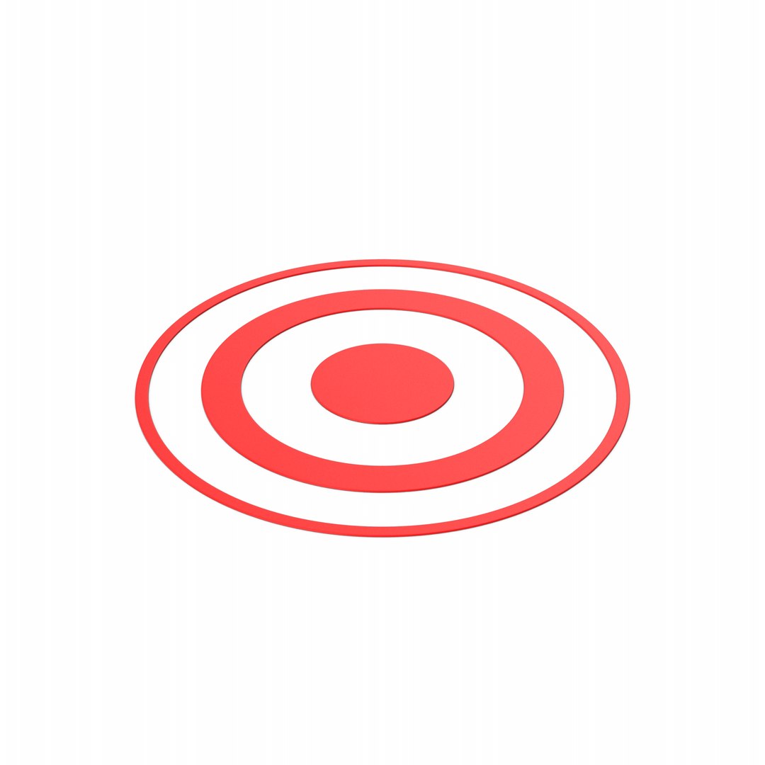 Red Target Model - TurboSquid 2215244