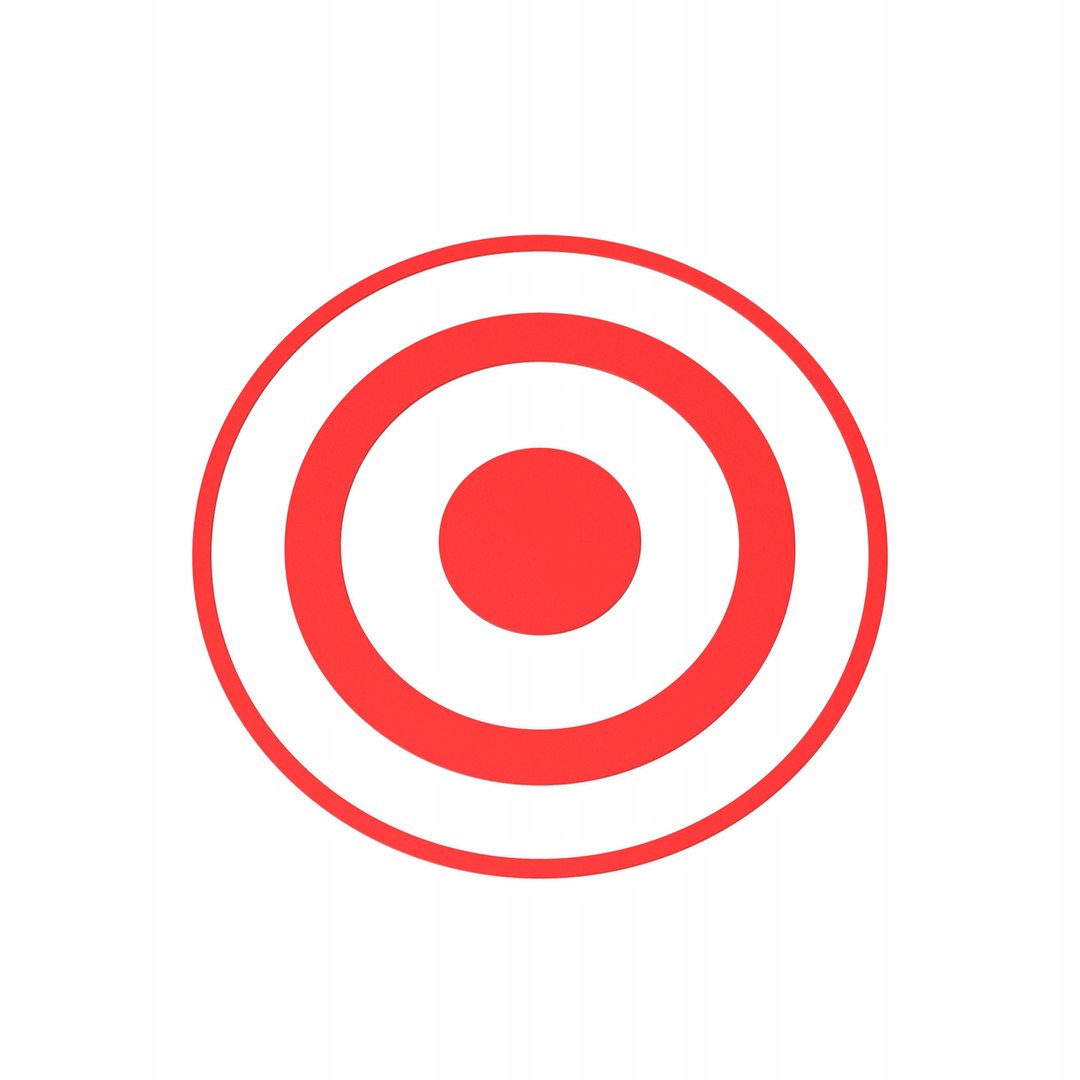 Red Target Model - TurboSquid 2215244