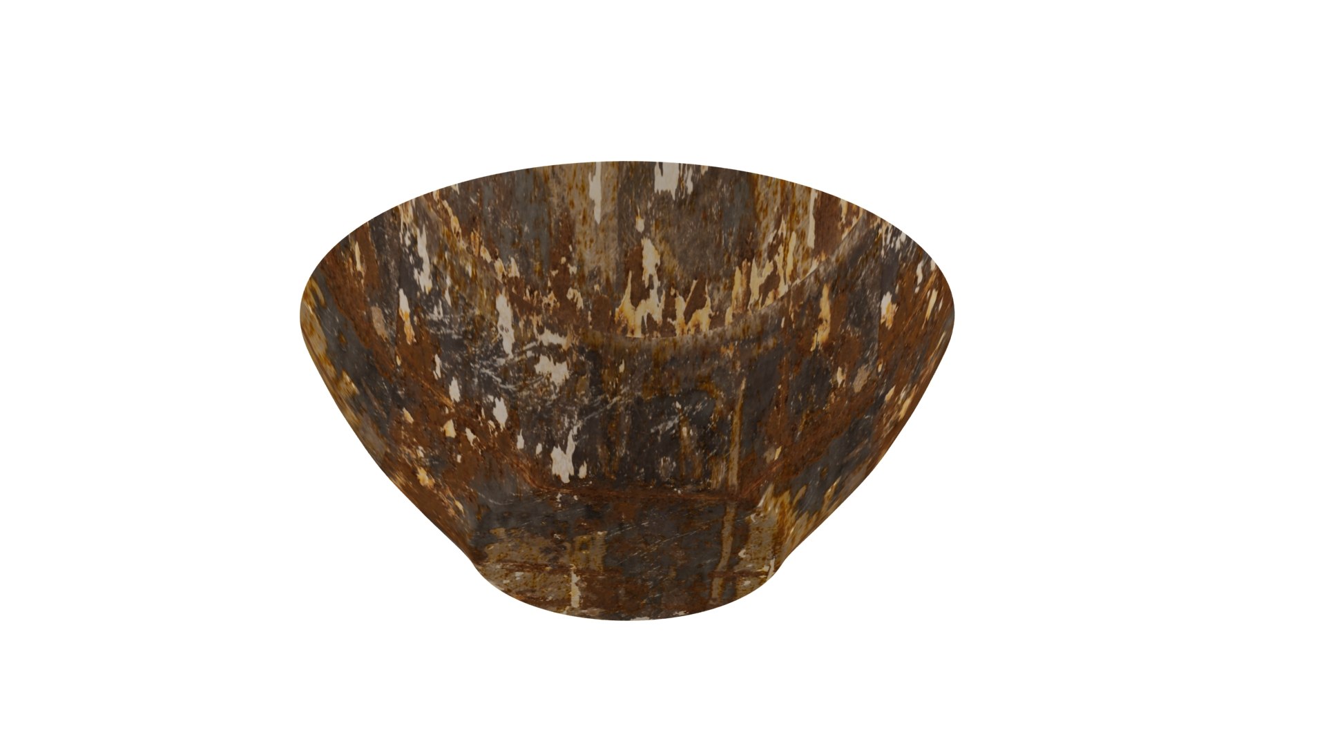 Rust Bowl 3D - TurboSquid 2528536