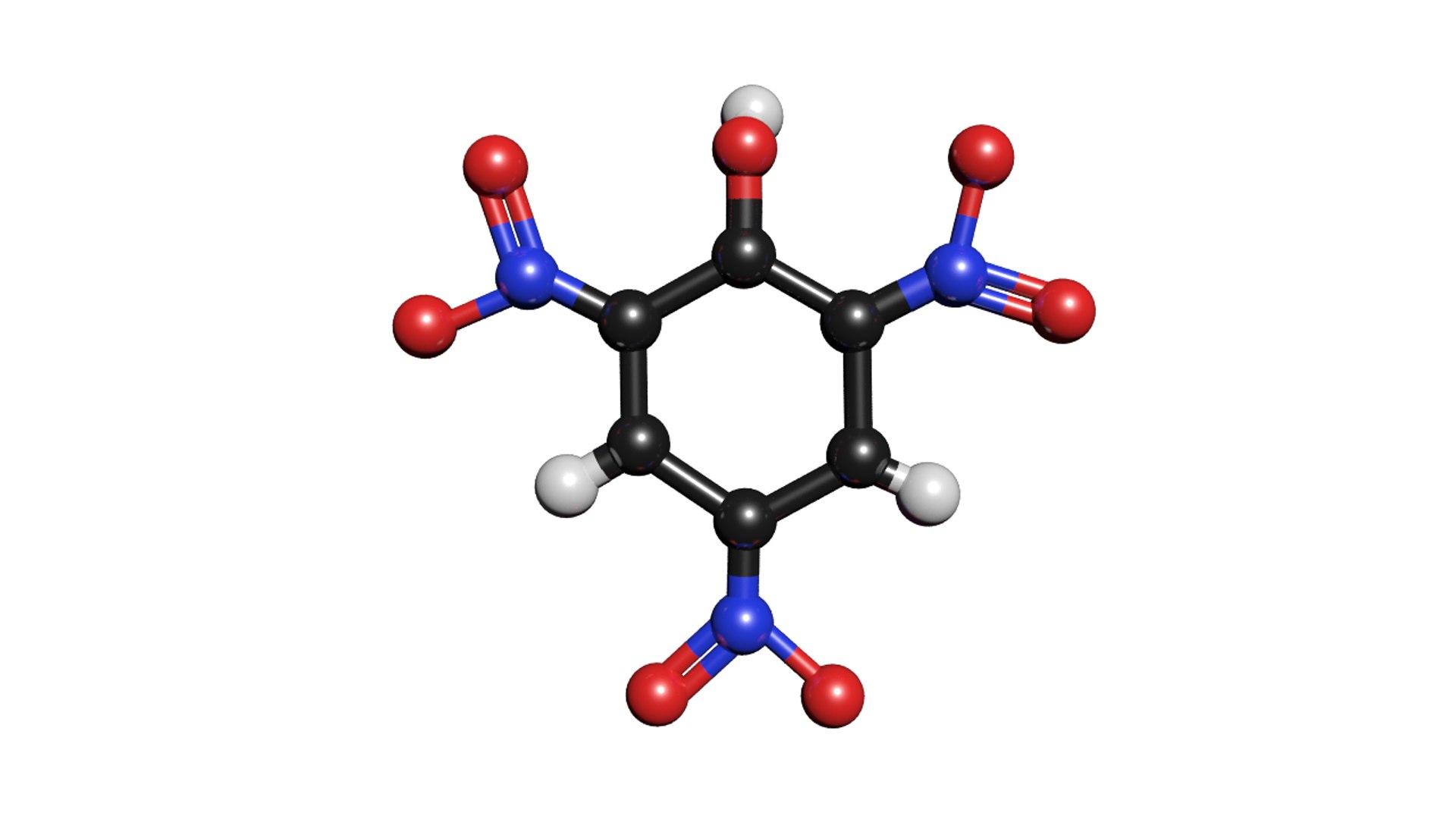 Picric Acid Model - TurboSquid 1426450