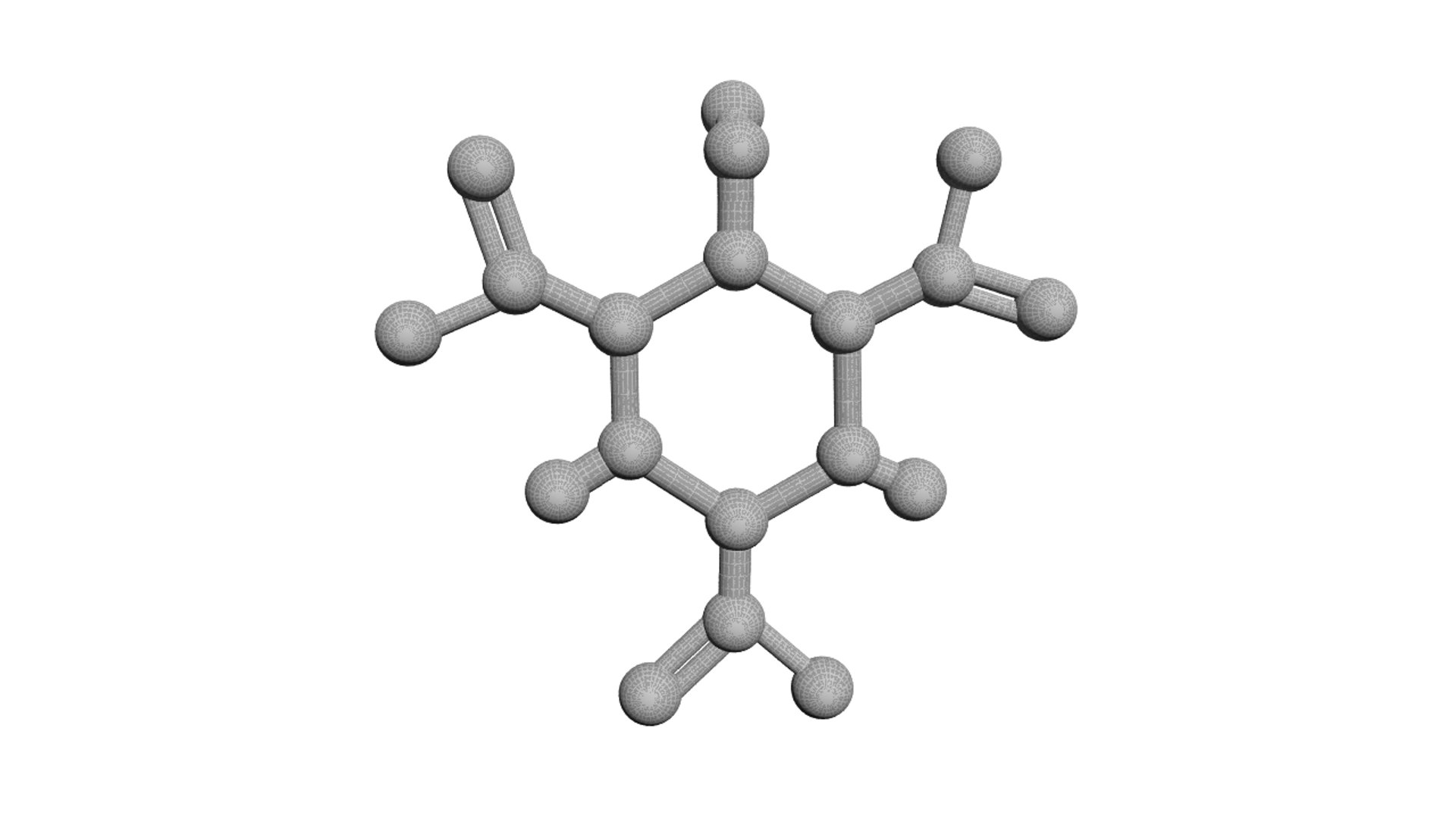 Picric Acid Model - TurboSquid 1426450