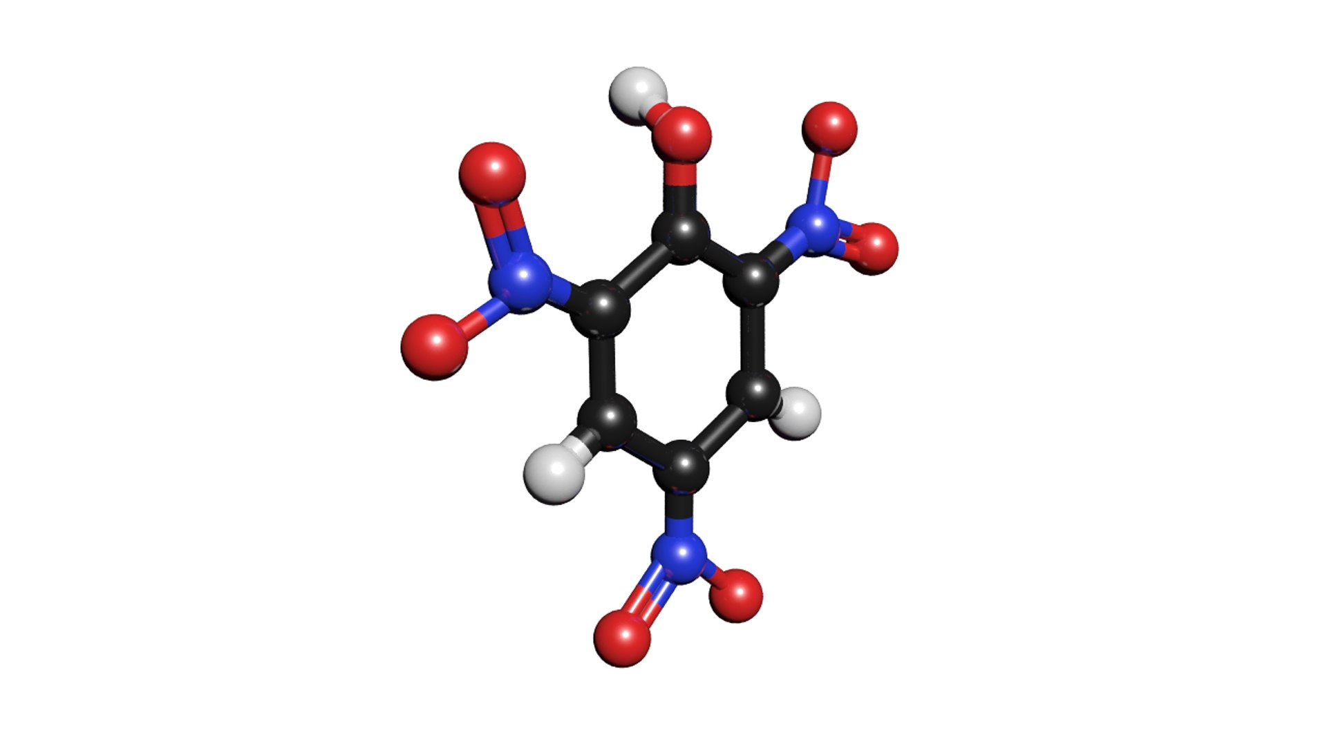 Picric Acid Model - TurboSquid 1426450
