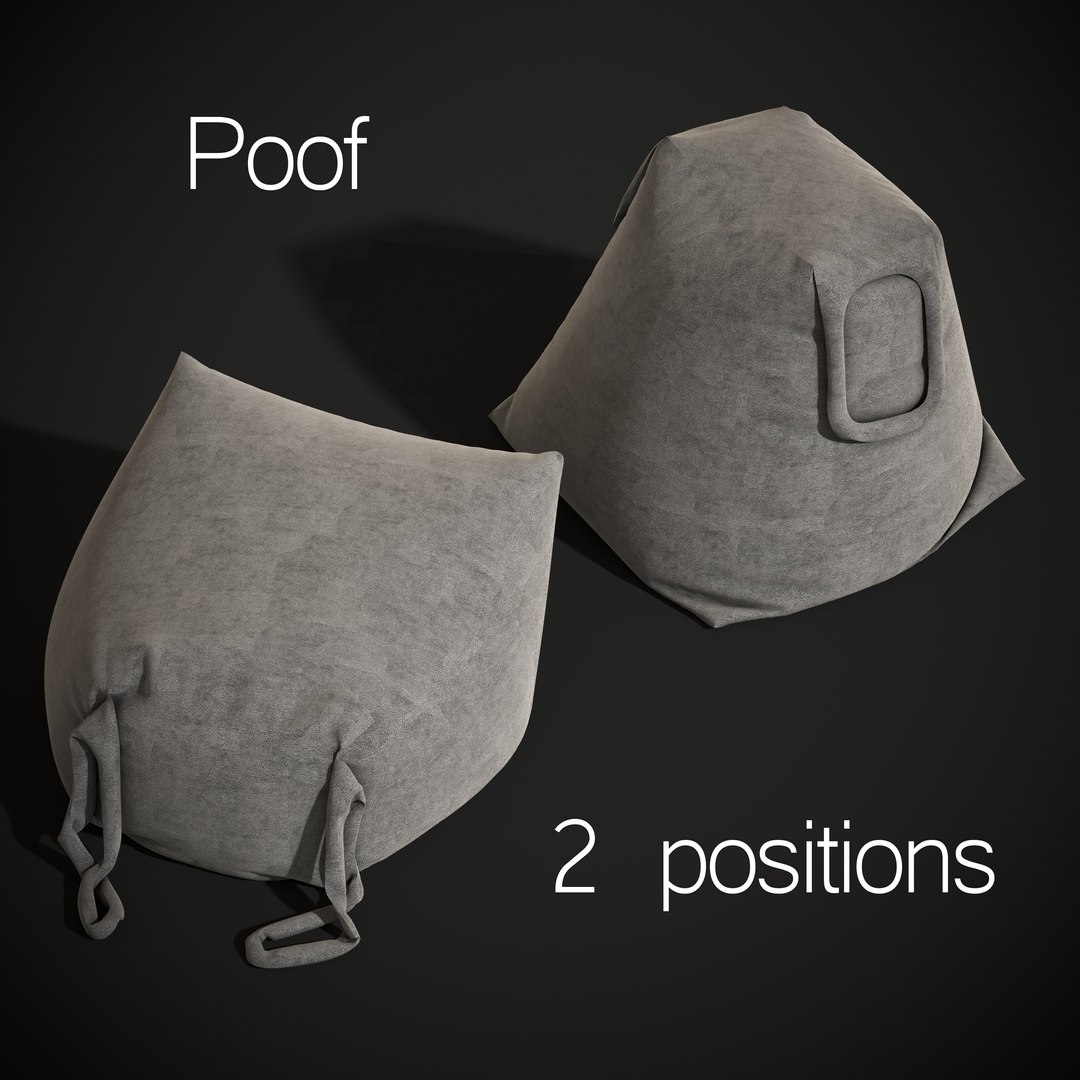 Poof Bag Model - TurboSquid 2221734
