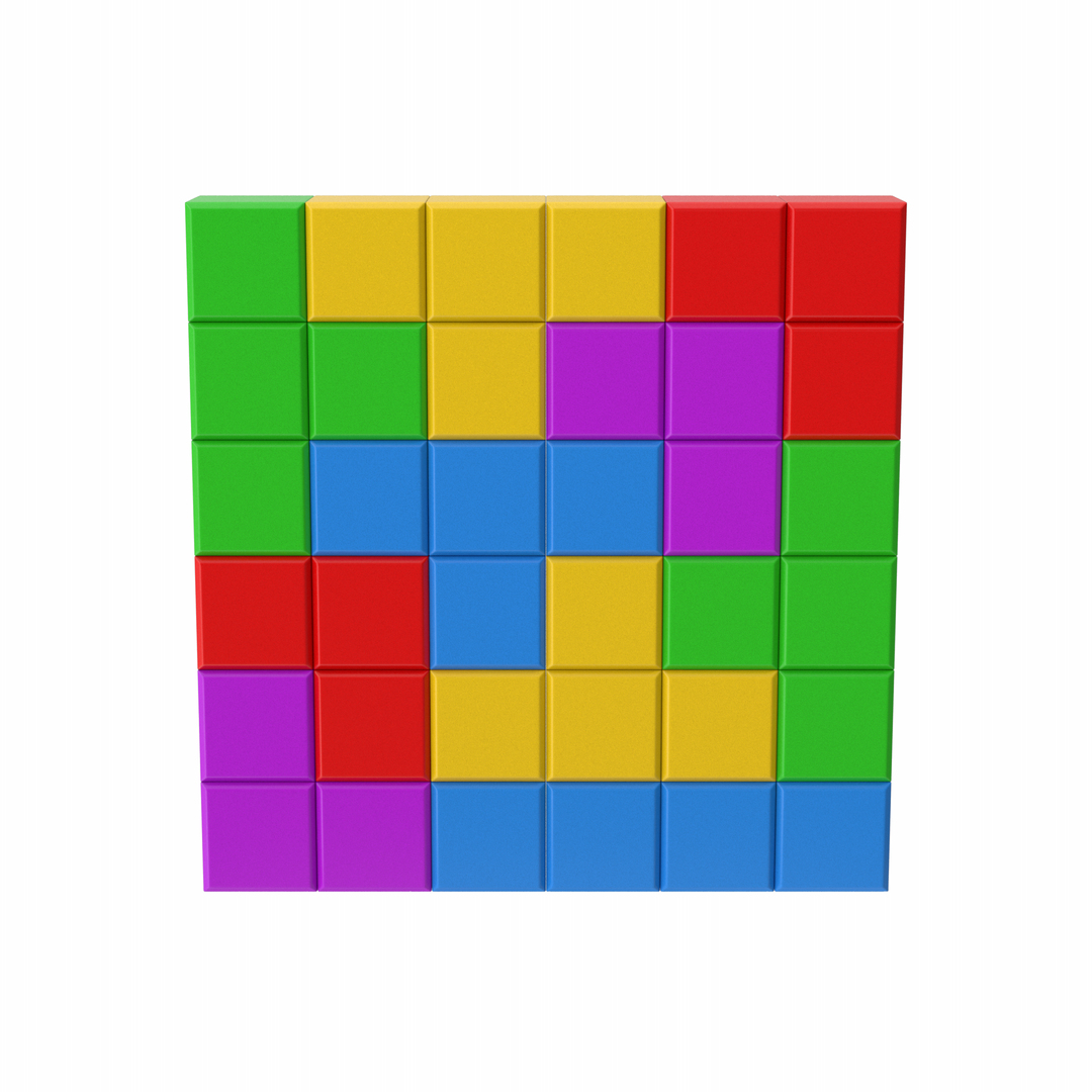 Brick Blocks Game 3D Model - TurboSquid 2291750