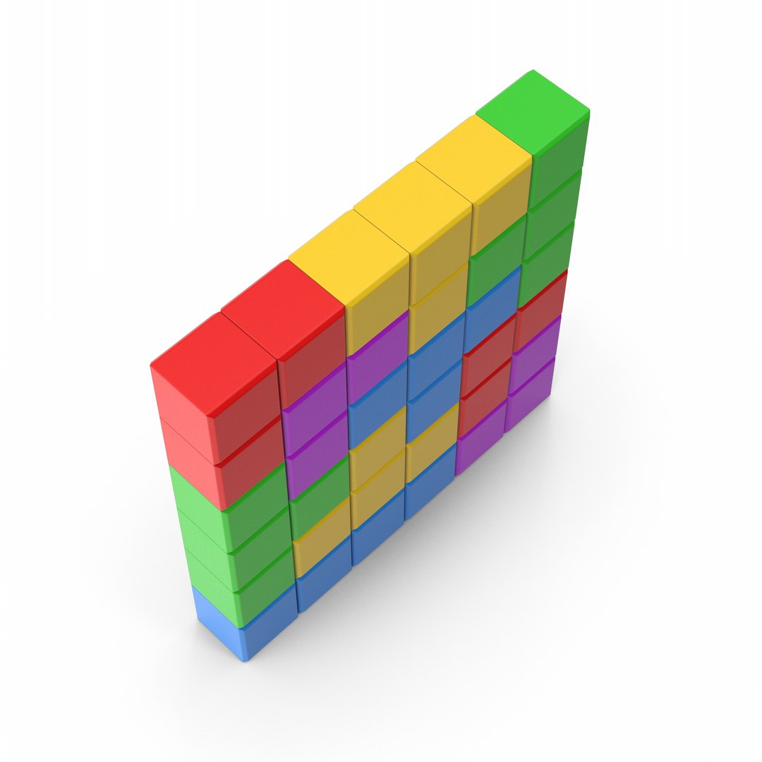 Brick Blocks Game 3D Model - TurboSquid 2291750