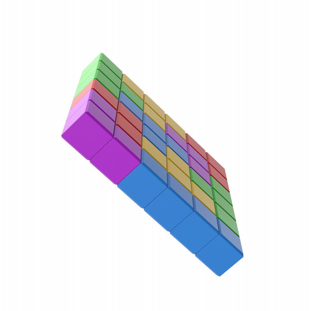 Brick Blocks Game 3D Model - TurboSquid 2291750