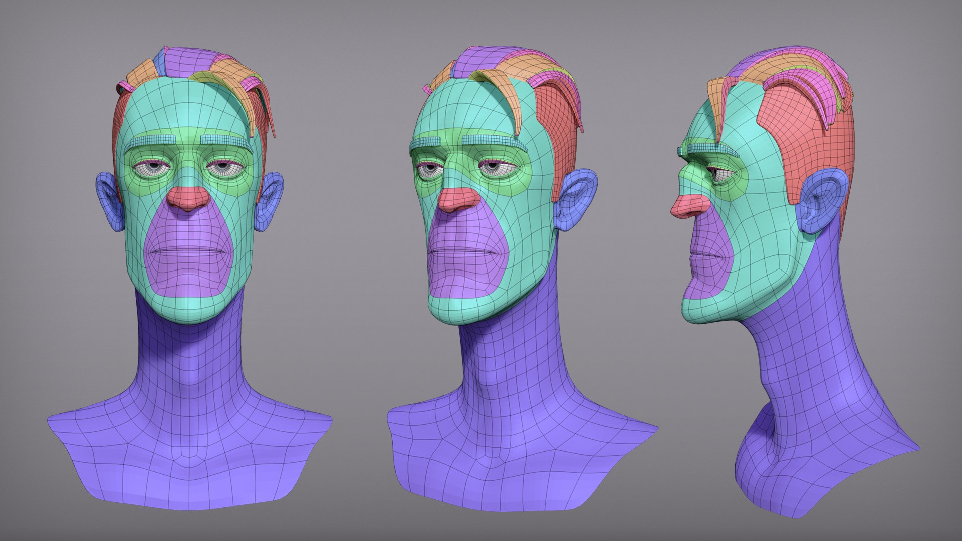 Character Mouth Teeth Model - TurboSquid 1674774