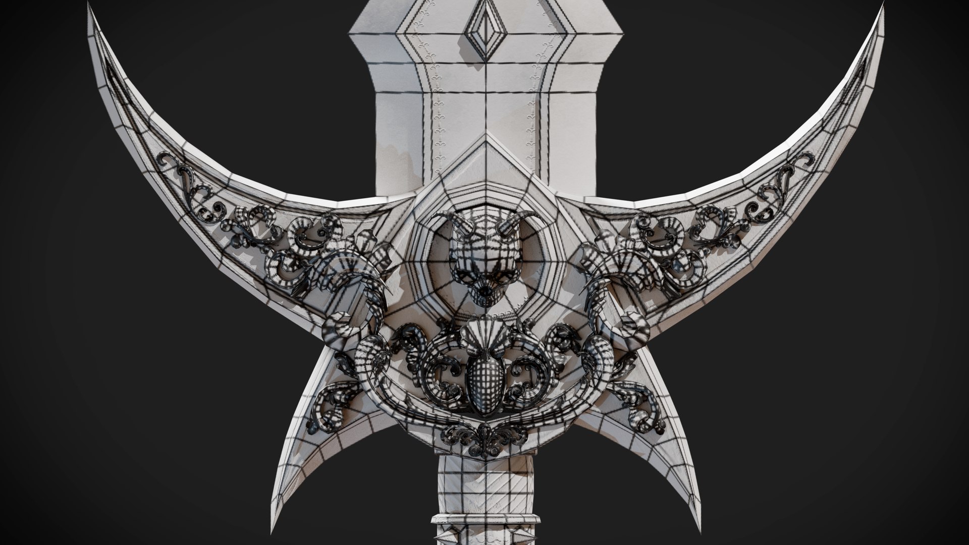 3D Ritual Sword - TurboSquid 1868704